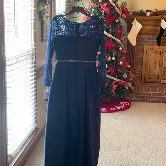 Alex Evenings | Dresses | Navy Blue Gown | Poshmark